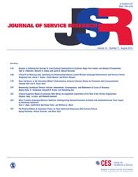 CfP JSR: Transformative Service Research – SERVSIG