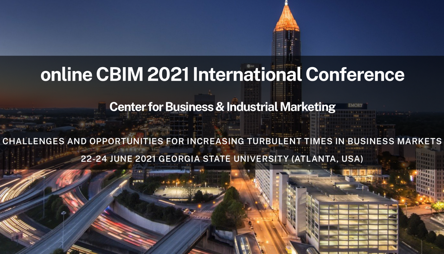 CBIM2021 International Conference – SERVSIG